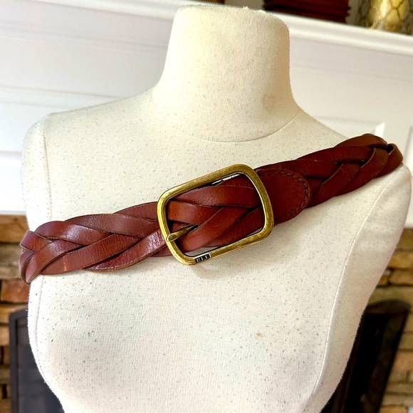 Lauren Ralph Lauren | Accessories | Rll Ralph Lauren Braided Leather ...